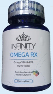 أوميجا أر إكس Omega RX قطع كاندي للاطفال والكبار اوميجا 3 | علاجات صيدلية